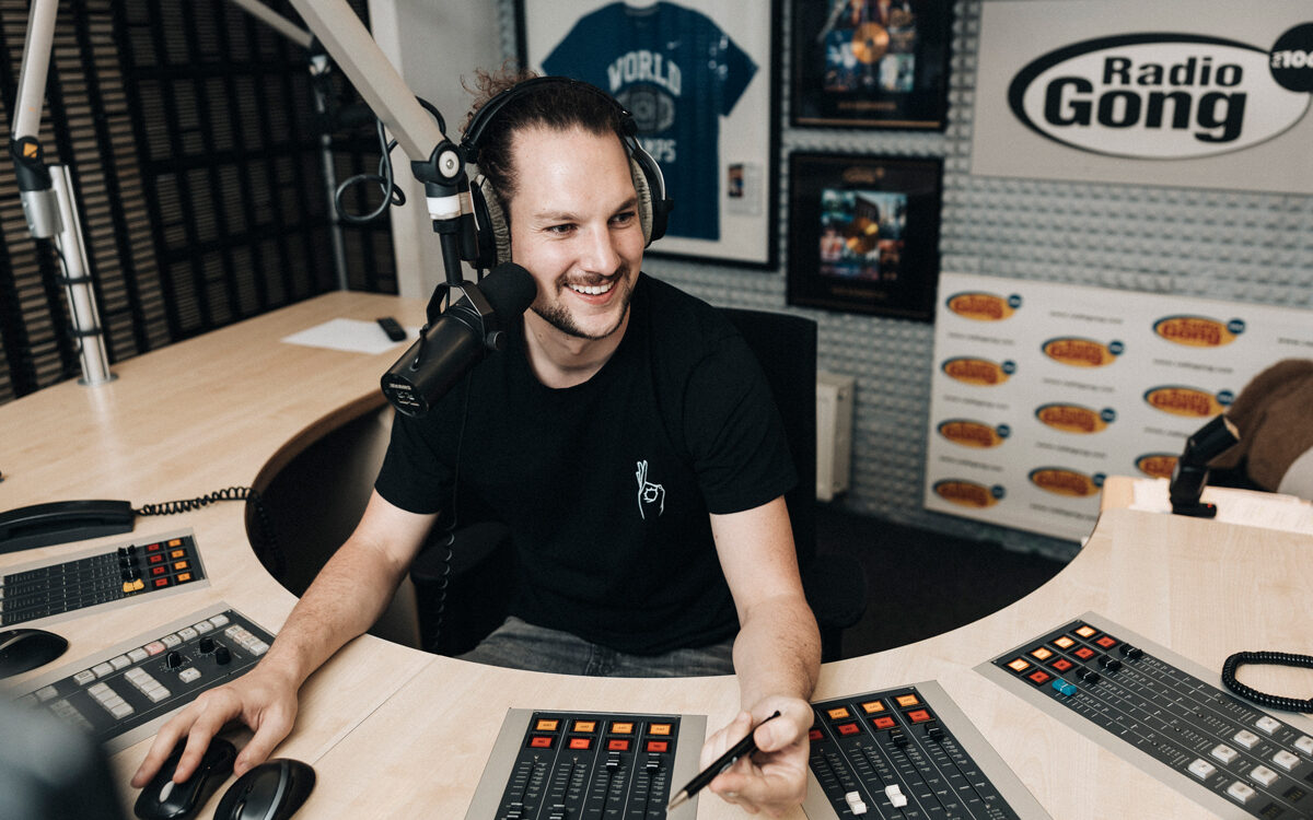 Moderator Simon Steffan | Radio Gong Würzburg