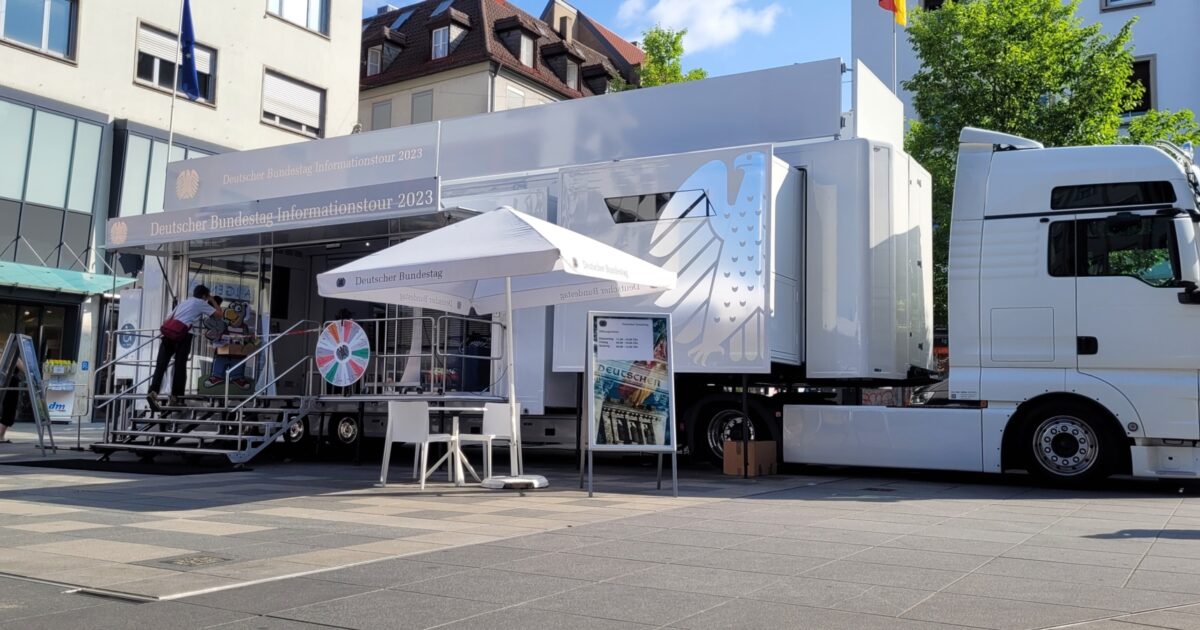 Würzburg: Infomobil gibt Einblicke in den… | Radio Gong Würzburg