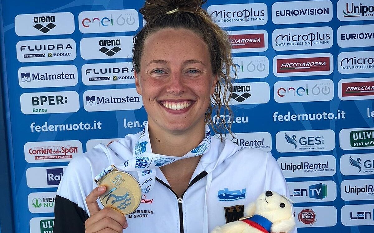 Olympia: Würzburgerin Leonie Beck schwimmt um… | Radio Gong Würzburg